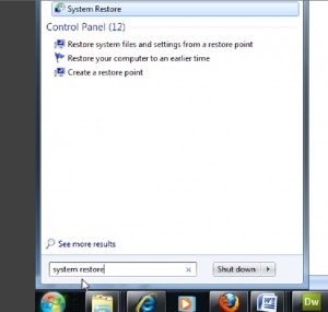 How to Use System Restore